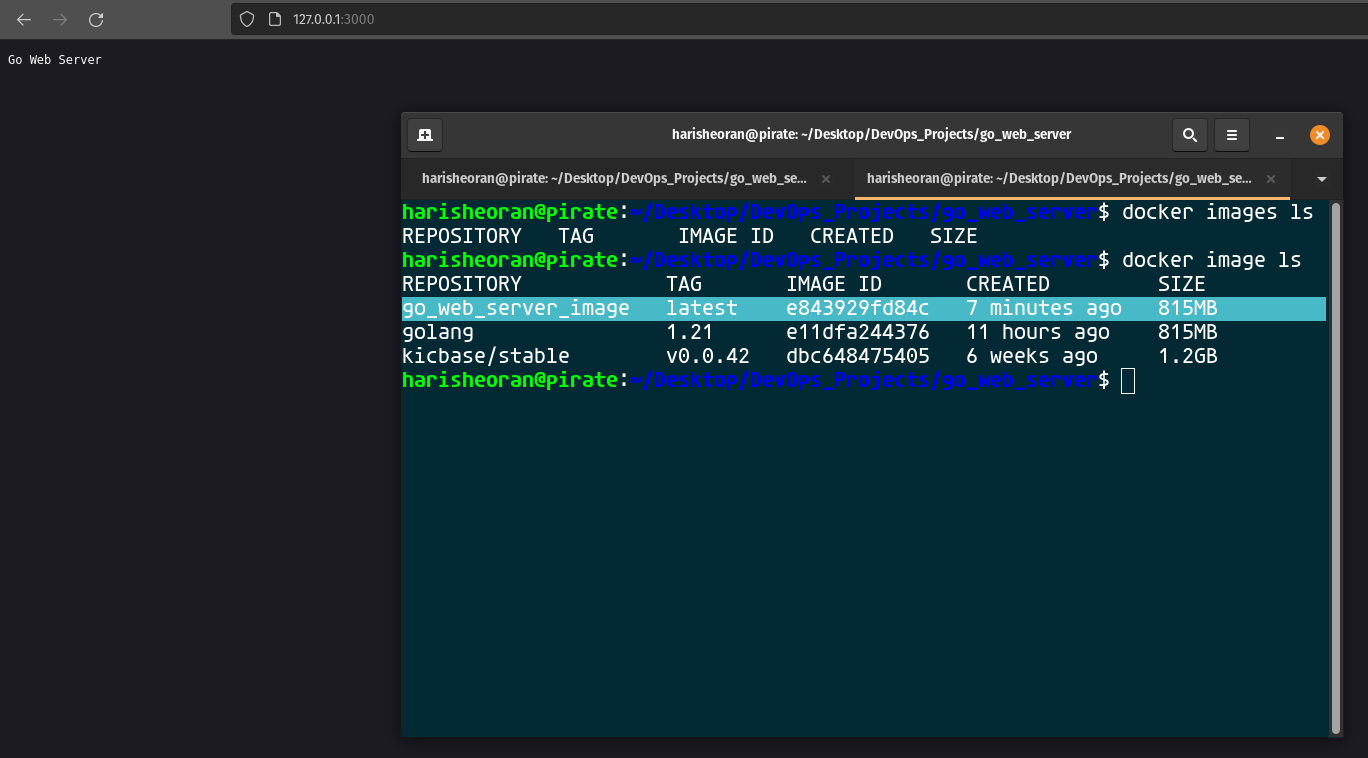 Multi-Stage Docker Build · Harish Sheoran